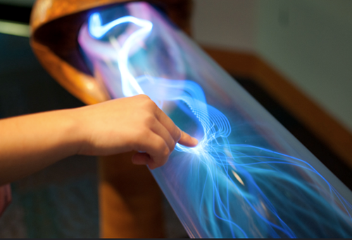 Teaching Static electricity's tiny sparks