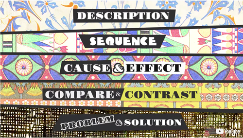 What Are The 5 Types Of Text Structures Design Talk